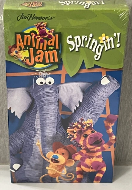 JIM HENSON'S ANIMAL Jam Springin Vhs 2005 New Rare £7.96 - PicClick UK