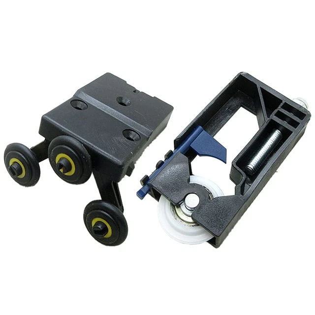 KIT GUIDE ROULEAU de Porte Coulissante en Nylon et Plastique pour une ...