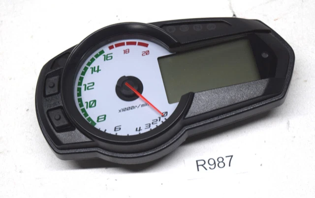 KAWASAKI ZX6R ZX600R Tacho 2009-2016 09-16 Cockpit Instruments ...