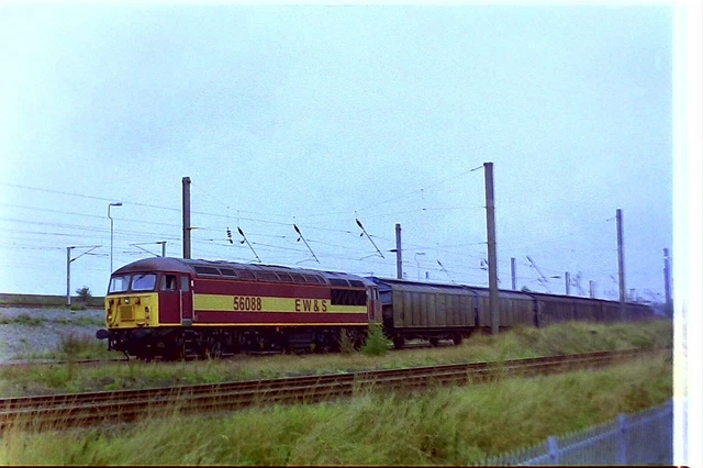 35MM RAILWAY COLOUR Negative Class 56 088 at Warrington £1.95 - PicClick UK