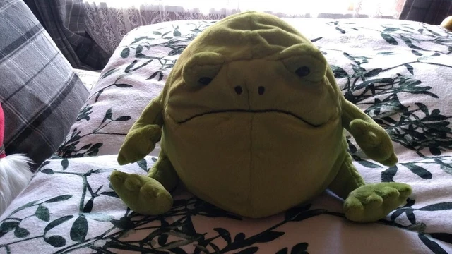 GENUINE JELLYCAT VERY Large Rain Frog Ricky Never Been Played With New ...