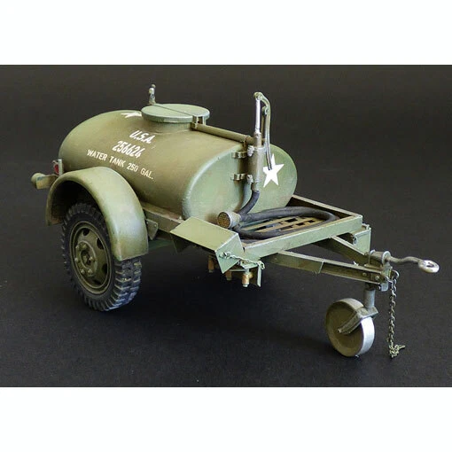 PLUS MODEL 1/35 US Trailer Water Tank Complete Resin kit $39.95 ...