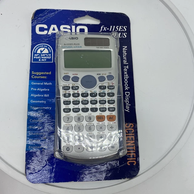 CASIO FX-115ES PLUS Scientific Natural Textbook Display Calculator ...