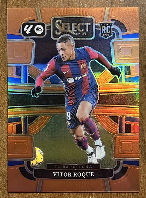 2023-24 PANINI SELECT La Liga Vitor Roque RC Terrazza Arancione Prizm ...