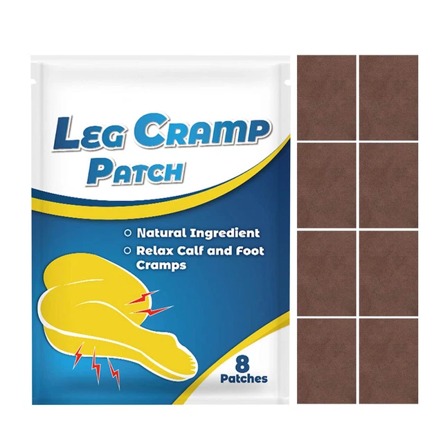 LEG CRAMPS PATCHES Calming Soothing Leg Cramps Relief Deep Penetrating ...