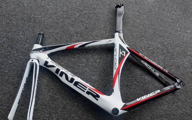 TIME TRAIL FRAMESET Viner Kronus K1 54cm Di2 Ready £450.00 - PicClick UK