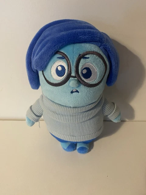 DISNEY PIXAR SADNESS Inside Out Soft Toy Plush Tomy £4.99 - PicClick UK