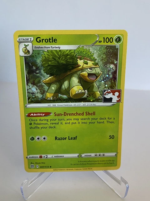 POKÉMON TCG - Play! Prize Pack Series 3 - Grotle - 007/172 - Cosmos ...