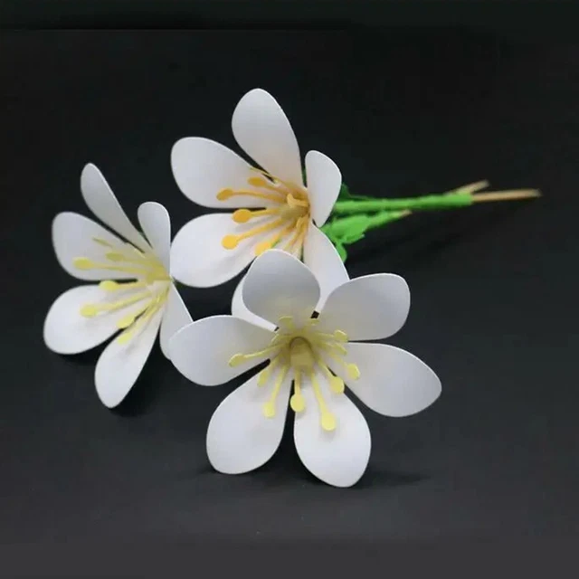 MATRICE DE COUPE de métal fleur Plumeria Rubra pour scrapbooking fabrication de EUR 7,32 ...