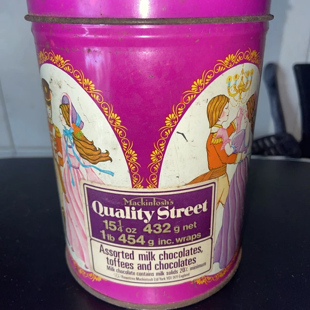 VINTAGE 1970S SMALL 454g Mackintosh’s Quality Street Tin £5.99 ...