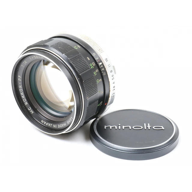 MINOLTA MC ROKKOR-PF 1.4/58 + Very Good (257840) $184.46 - PicClick CA