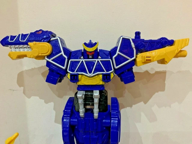 POWER RANGERS DX Dino Charge Spinosaurus Megazord + 00 Charger 100% ...