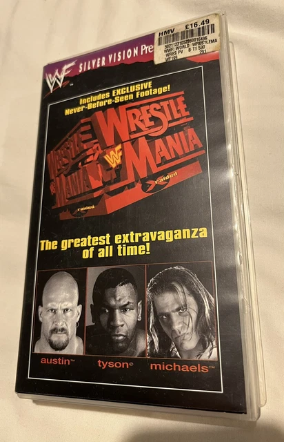 WWF WWE WRESTLEMANIA XIV - 1998 - VHS - Wrestling £3.00 - PicClick UK WWF WWE WRESTLEMANIA XIV - 1998 - VHS - Wrestling £3.00 - PicClick UK