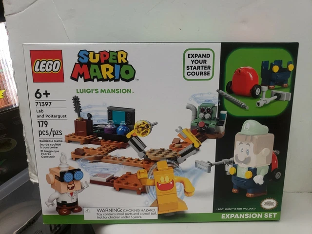 LEGO 71397 - Super Mario Luigis Mansion Lab & Poltergust Expansion Set ...