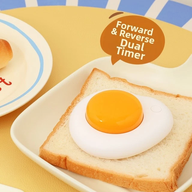 MAGNETIC SOFT EGG Timer with Countdown Function and Silent Mode for ...