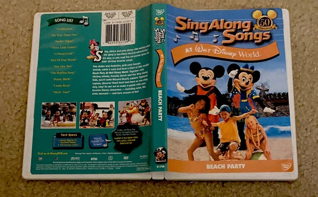 SING-A-ALONG SONGS AT Walt Disney World Beach Party DVD £2.14 - PicClick UK