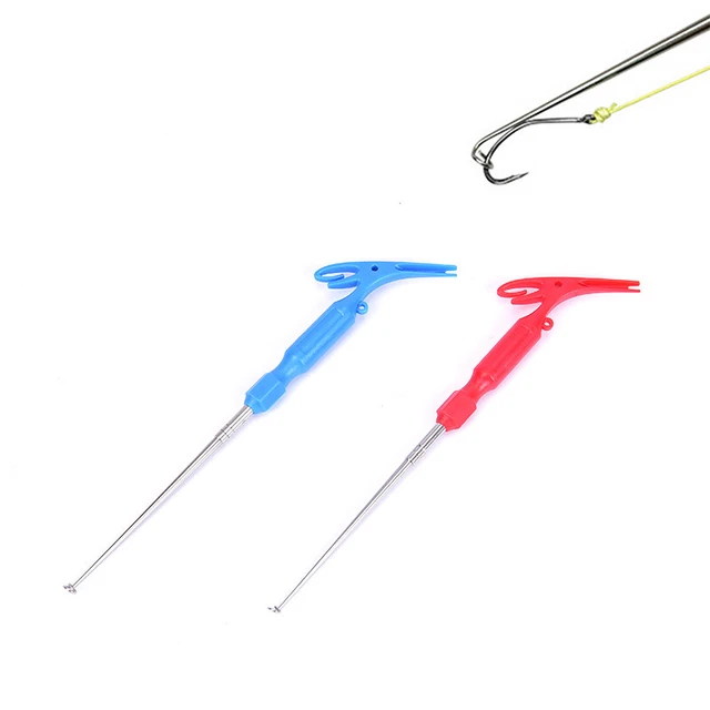 FISHING FLY NAIL Knot Tying Tools Quick Knotter Tool Loop Hook Remover ...