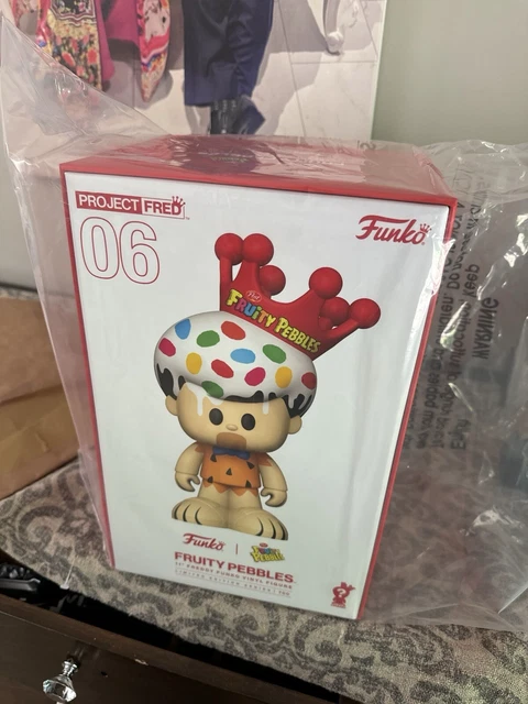 FUNKO POP! FRUITY PEBBLES Edition Project Fred 06 11" Vinyl Collectible ...