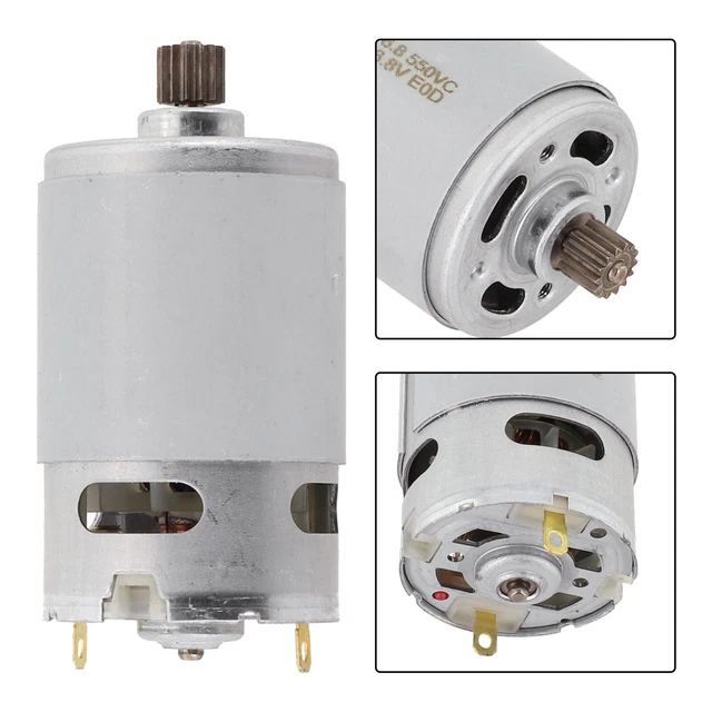 MOTEUR ÉLECTRIQUE HAUTE puissance 550 DCM 16 8V pour applications ...