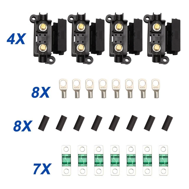 4X4 DOUBLE BATTERIE Syst me Industriel 40 Amp Fusibles Kit 40A Pi ces Auto EUR 24,04 - PicClick FR