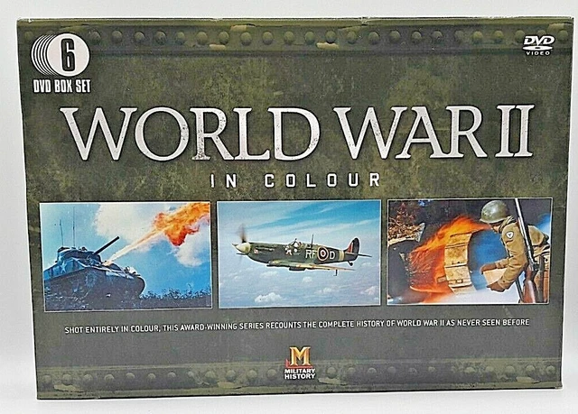 WORLD WAR II In Colour Complete Every Episode Genuine History Channel 6 ...