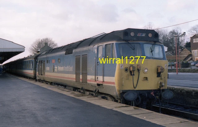 ORIGINAL RAILWAY PHOTOGRAPHIC negative Class 50 50050 at Basingstoke £2 ...