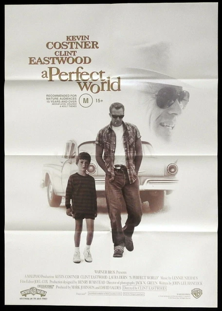 A PERFECT WORLD One sheet Movie Poster 1993 Clint Eastwood Kevin ...