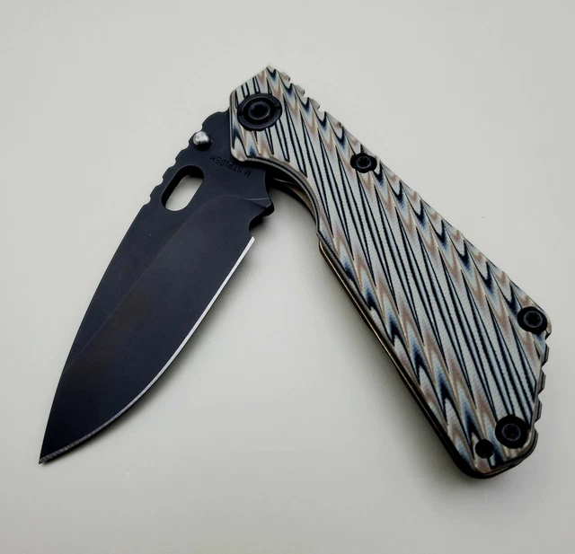 MICK STRIDER KNIVES SNG / PD#1 Blade/ Rifling Pattern G10 Scale and ...