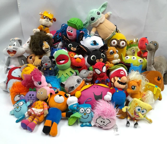 SOFT TOYS ANIMALS TV Movie Film Characters Plush Bundle H6 P529 £20.00 ...