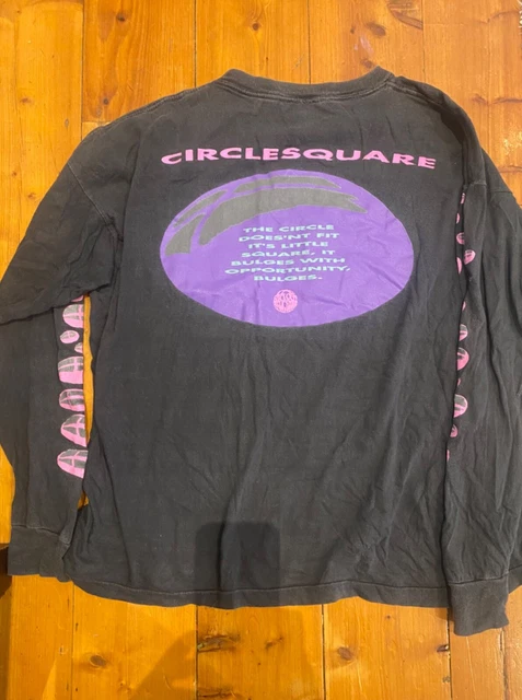 ORIGINAL VINTAGE 1990 The Wonder Stuff “Circlesquare” long sleeve ...
