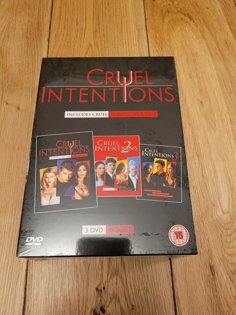 CRUEL INTENTIONS TRILOGY COMPLETE COLLECTION DVD Part 1 2 3 Movie Film ...