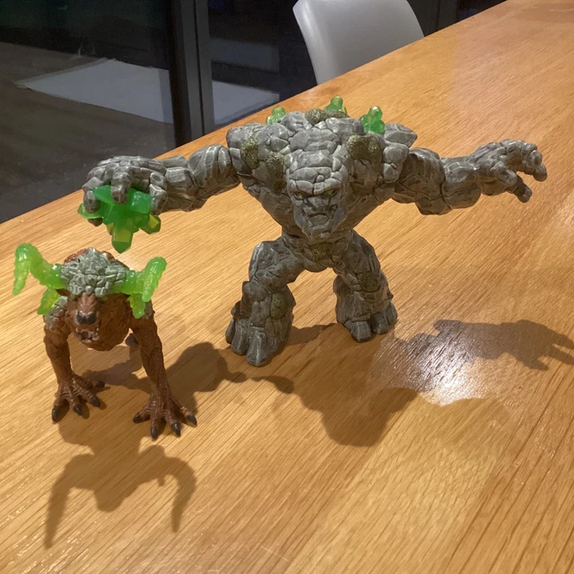 SCHLEICH ELDRADOR CREATURES Beasts Stone Monster Rock Beast Bundle £17. ...