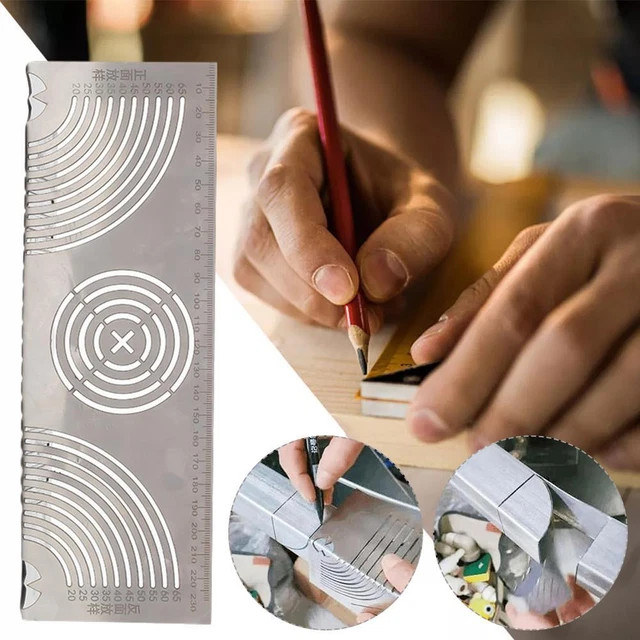 PRECISIONFLEX ANGLE & Arc Marking Tool 2025 New Angle Arc Marking Ruler NEW £10.66 - PicClick UK