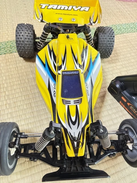 TAMIYA 374 SAND Viper DT-02 1/10 RC Car RTR Lightweight 2WD Buggy Used ...