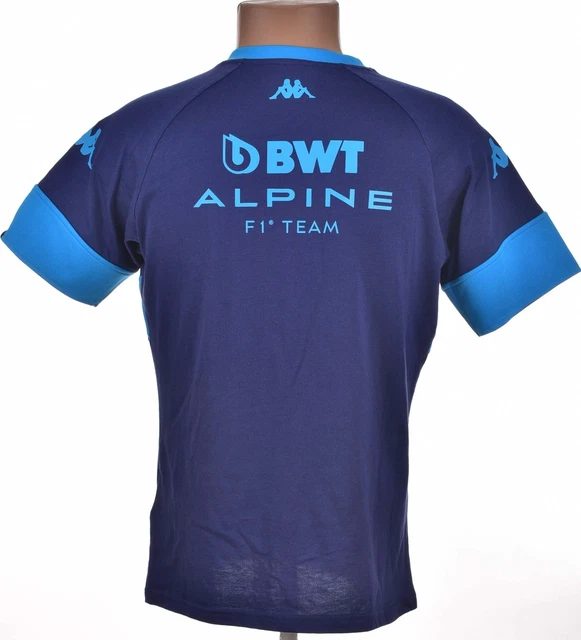 FORMULA 1 ALPINE Renault 2023/2024 Team Shirt Kappa Size M Adult Gasly ...