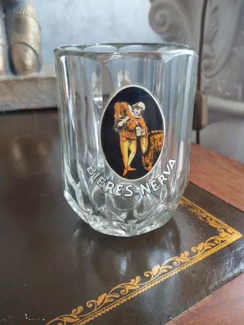 ANCIENNE CHOPE A biére émaillée biéres nerva EUR 17,50 - PicClick FR
