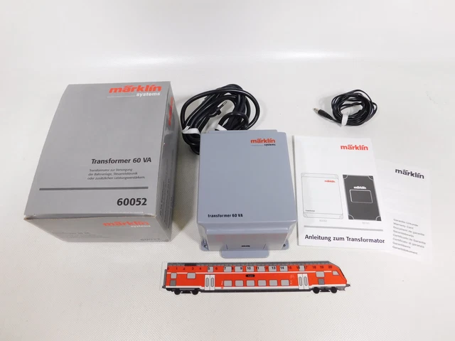DM715-3# MÄRKLIN DIGITALE H0 AC 60052 Trasformatore Trafo 230 V 60 VA ...