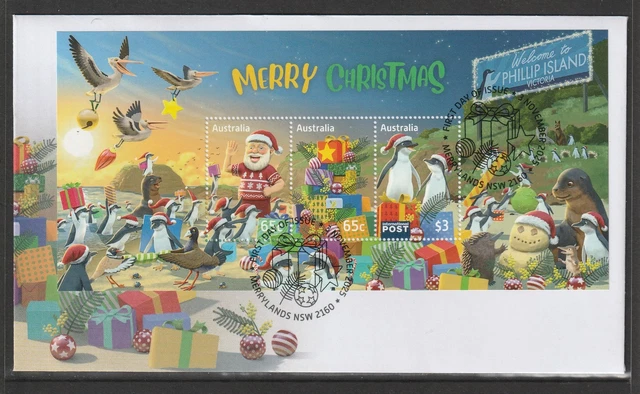 AUSTRALIA 2025: MERRY Christmas 2025 - First Day Cover with Mini-Sheet ...