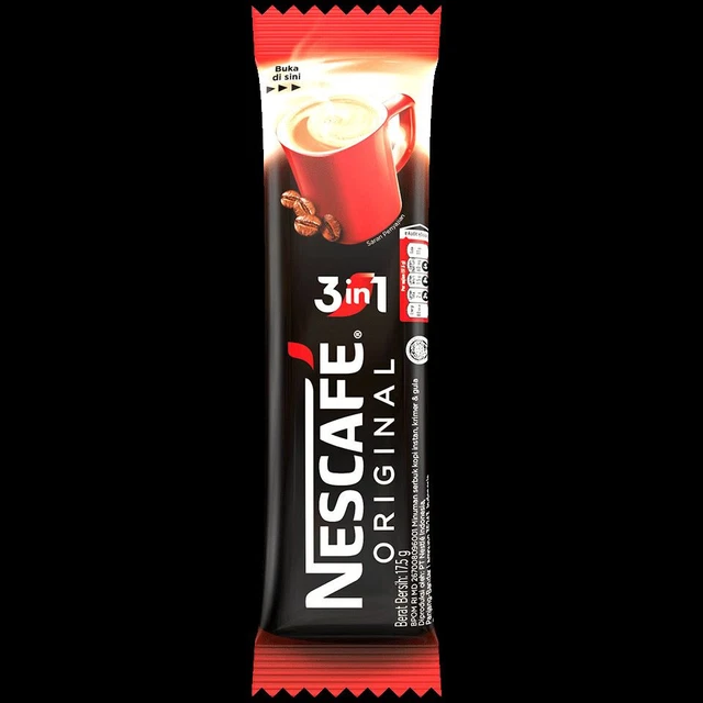 NESCAFE 3 IN 1 Original Soluble Café Instantané 10 Sachets Paquet De 10 ...