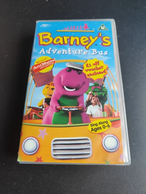 Barneys Adventure Bus Barney Purple Dinosaur Classic Collection | My ...