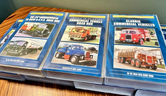 VINTAGE COLLECTION CLASSIC Commercial Vehicles VHS x 7 £7.59 - PicClick UK