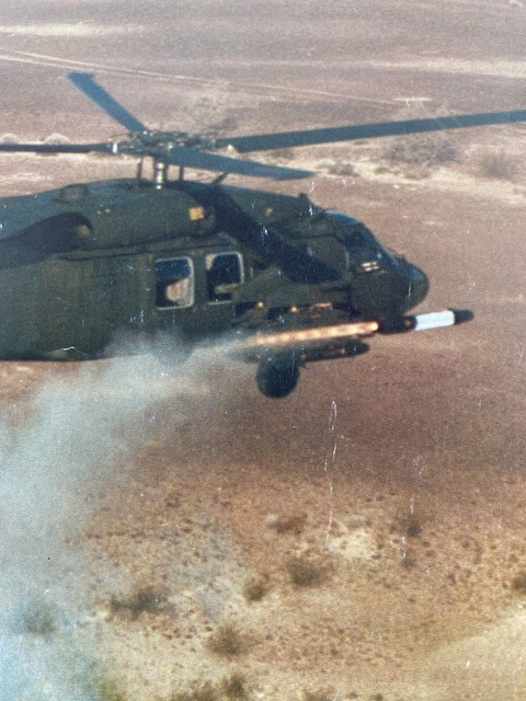 SIKORSKY HELLFIRE ANTI Tank Warfare Black Hawk Helicopter Vintage 1988 ...