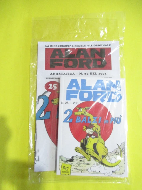 ALAN FORD # 25 ANASTATICA MAGNUS MAX BUNKER BLISTERATO SIGILLATO No ...