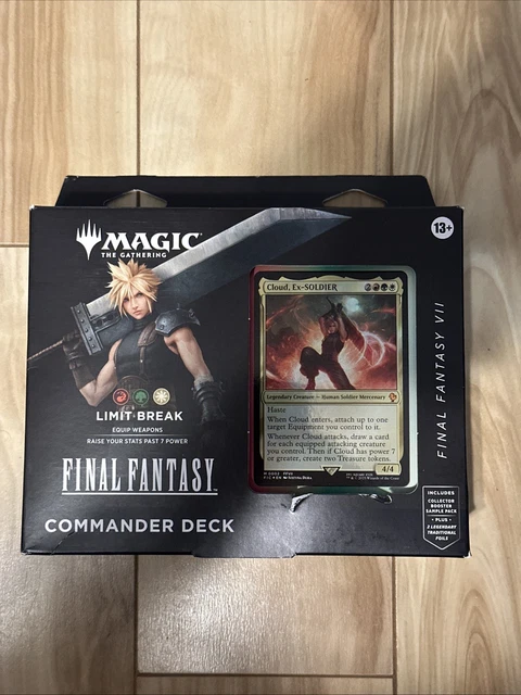 MAGIC THE GATHERING final fantasy commander Deck Cloud Limit Break $104 ...