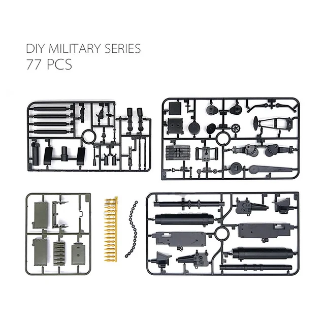 JAKESPECIAL – 4D 1/6 Scale Maxim Machine Gun Model Kit EUR 52,79 ...