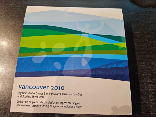 VANCOUVER 2010 OLYMPIC Winter Games Sterling Silver Circulation Coin ...