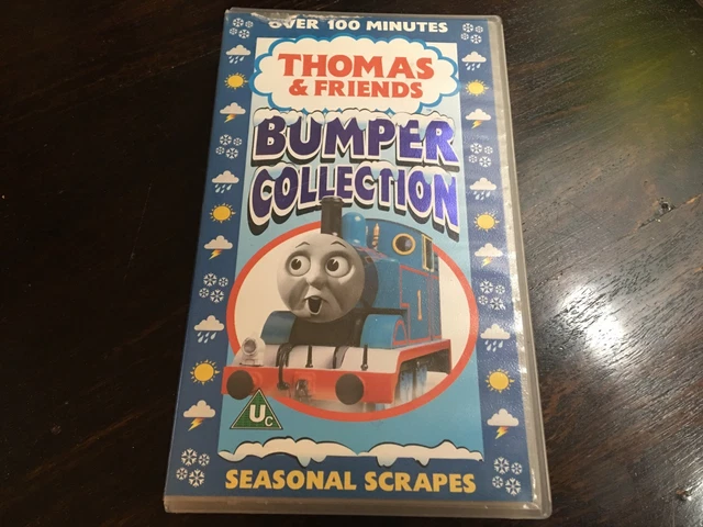 THOMAS THE TANK Engine VHS Video Bumper Collection Seasonal Scrapes VHS ...