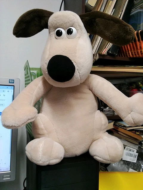 WALLACE & GROMIT GROMIT Plush Soft Toy Teddy Large 15" VINTAGE 1989 ...