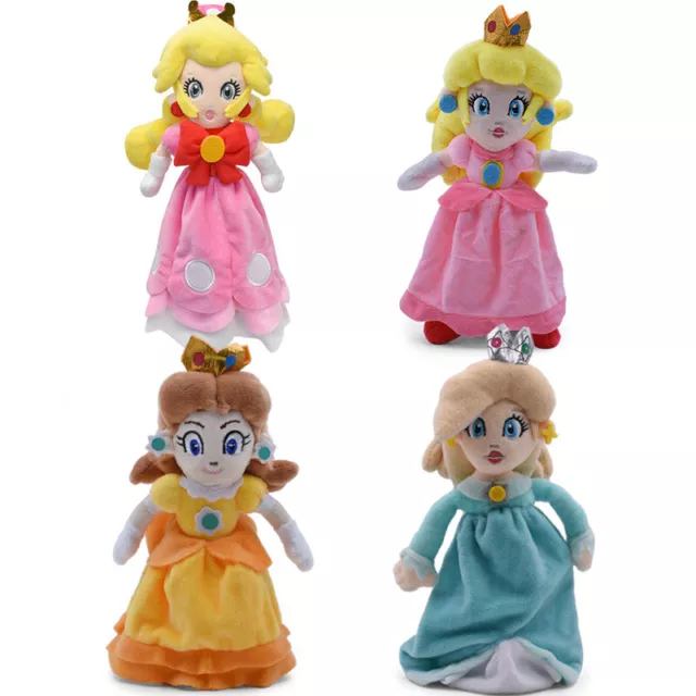 Super Mario Bros Rosalina Daisy Princess Peach Plush Toys Stuffed Doll