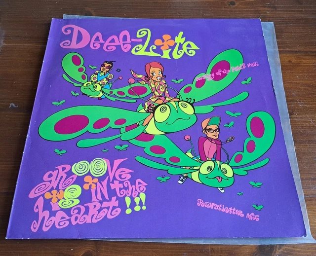 DEE-LITE - GROOVE Is In The Heart 12" Ekr 114 T Elektra 1990 Vg++ ! EUR ...